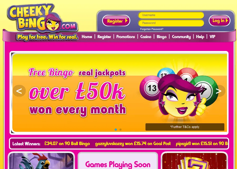 Cheeky Bingo Online | Best Games & Exclusive Slots 2026